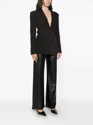 Patrizia Pepe Lace-up Structured Blazer