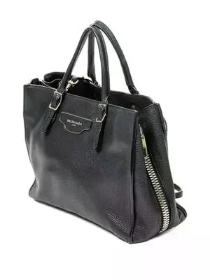 Balenciaga Papier A4 Zip Around Tote Bag