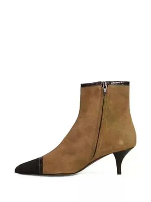 Roberto Festa Serelit Two-tone Pointed-toe Ankle Boots