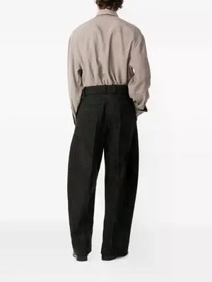 Studio Nicholson Vital Pinstripe-pattern Trousers