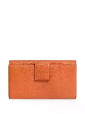 COCCINELLE Large Metallic Leather Wallet