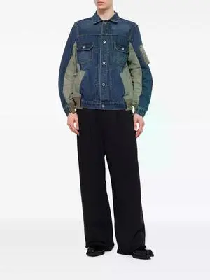 Sacai Layered-design Denim Jacket