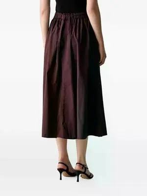 Marc O'polo Drawstring-waist Pleated Midi Skirt