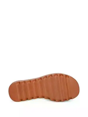 Melissa Platform Flip Flops - Brown