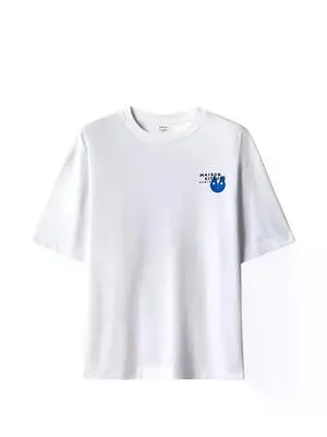 Maison Kitsuné Fortune Fox Puff-print T-shirt - White