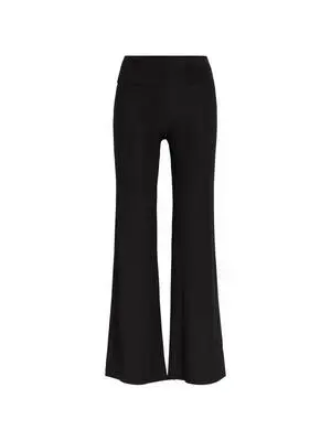 TALA Ribbed Flare-leg Trousers