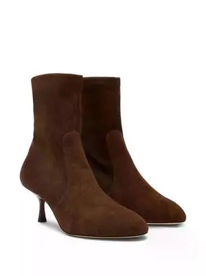 STUART WEITZMAN Suede Ankle Boots
