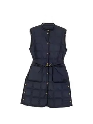 Moncler Cygnette Quilted Gilet - Blue