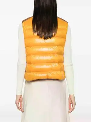 Moncler Frelon Quilted Gilet - Yellow