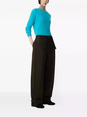 Studio Nicholson Eyla Ribbed-trim Sweater