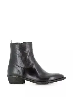 Officine Creative Side-zip Leather Ankle Boots