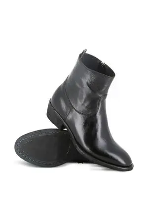 Officine Creative Side-zip Leather Ankle Boots