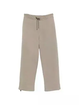 WOC Drawstring-waist Track Pants - Neutrals