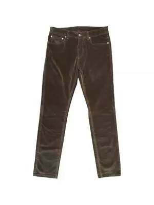 Luciano Barbera Straight-leg Corduroy Trousers - Brown
