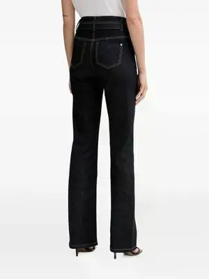 MORGAN Flap-pocket Flared Jeans