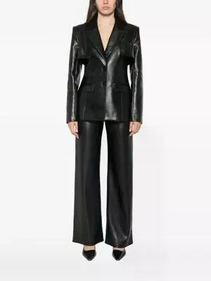 Patrizia Pepe Cut-out Coated Blazer