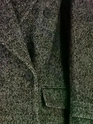 AL DUCA D’AOSTA 1902 Chevron-pattern Double-breasted Coat