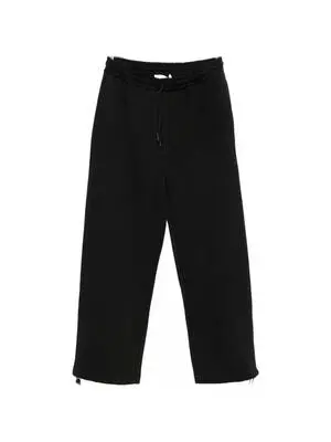 WOC Cajamarca Drawstring-waist Track Pants - Black