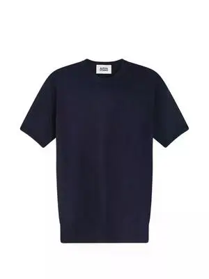 Alpha Studio Short-sleeve Crew-neck T-shirt - Blue