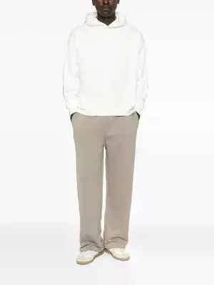 WOC Phoenix Ribbed-trim Hoodie - Neutrals