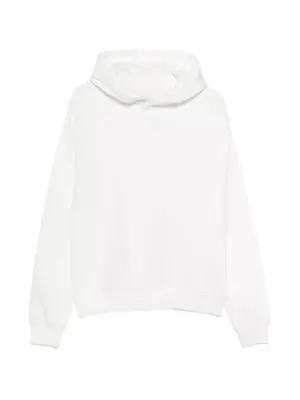 WOC Phoenix Ribbed-trim Hoodie - Neutrals