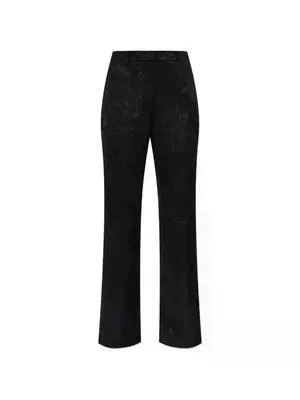 Etro Floral-jacquard Flared Trousers