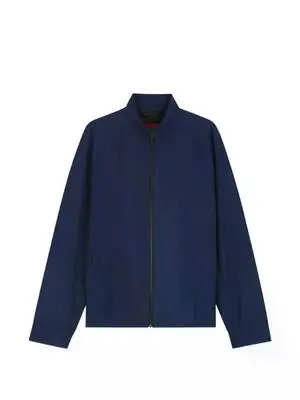 Hugo Kamilo Zip-up Chalk-striped Virgin Wool Jacket