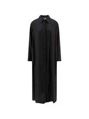 HEVO Shirt Maxi Dress - Black