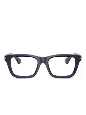 Burberry Rectangle-frame Glasses - Blue