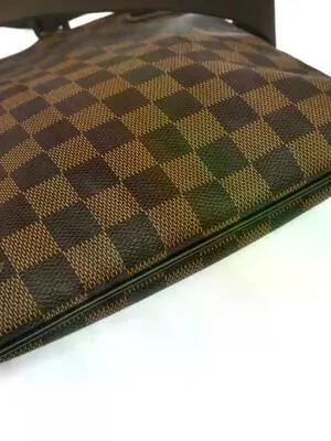 LOUIS VUITTON Damier Pochette Plate Brooklyn Shoulder Bag