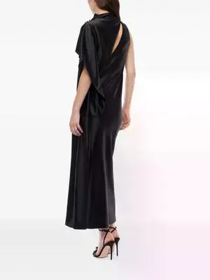 Pinko Long, One-shoulder Satin Dress