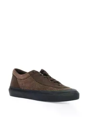 Stone Island S100020 Suede Low-top Trainers With Compass Logo Patch