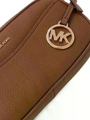 Michael Kors May Pebbled Leather Shoulder Bag