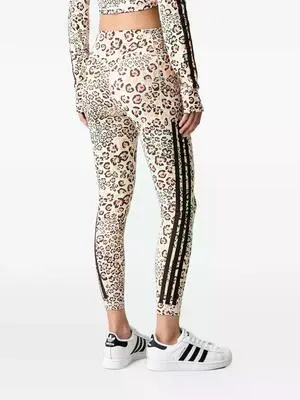 Adidas X Farm Rio Leopard-print Leggings