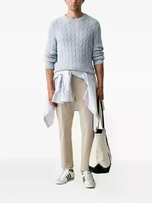 JOOP! Drawstring-waist Logo-patch Trousers