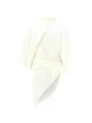 SEMICOUTURE Josie Blouse - Neutrals