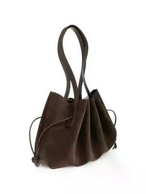 Yuzefi Scallop Shoulder Bag - Brown