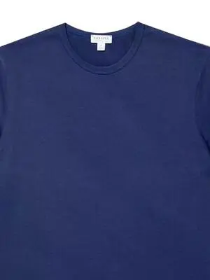 Sunspel Crew-neck Classic T-shirt - Blue