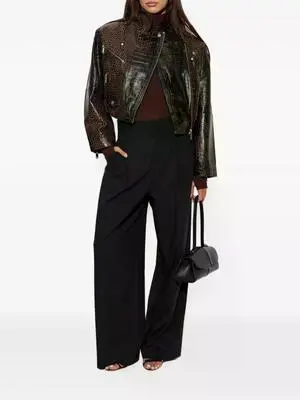 GESTUZ Cesi Crocodile-effect Jacket