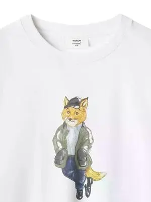 Maison Kitsuné Fox-print T-shirt