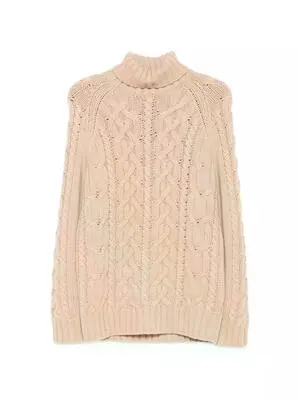 Brunello Cucinelli Cable-knit Roll-neck Sweater