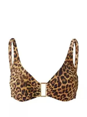 Melissa Odabash Bel Air Leopard-print Bikini Top