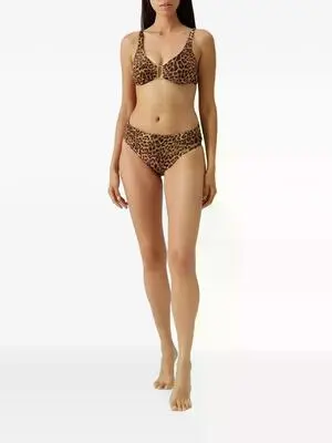 Melissa Odabash Bel Air Leopard-print Bikini Top
