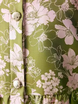 JOOP! Floral-print Peplum Top