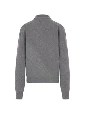 RÓHE Argyle-check Long-sleeve Sweater