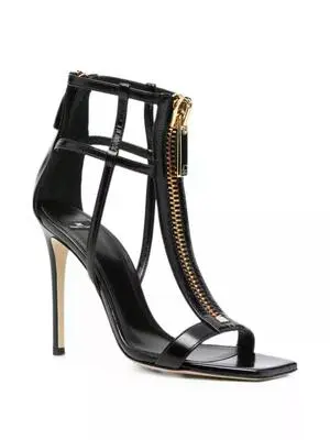 Elisabetta Franchi Zip-detail Cage Sandals