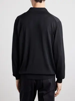 LARDINI Fresco Wool Cardigan