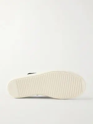 Rick Owens Jumbolace Denim Low Top Sneakers - Black