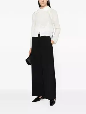 Ermanno Scervino Lace-trimmed Open-knit - Neutrals