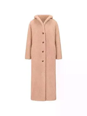 LA ROSE Reversible Shearling Coat